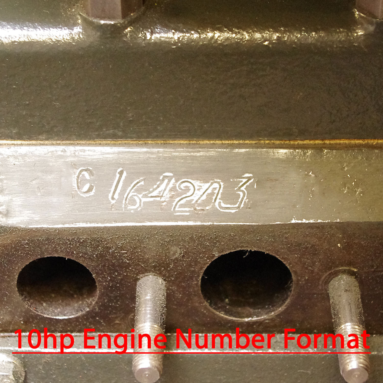 Engine Identification Chart | Classic Ford Spares